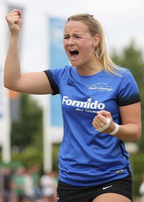 Emma Collée gaat weer korfballen! - CKV Nieuwerkerk