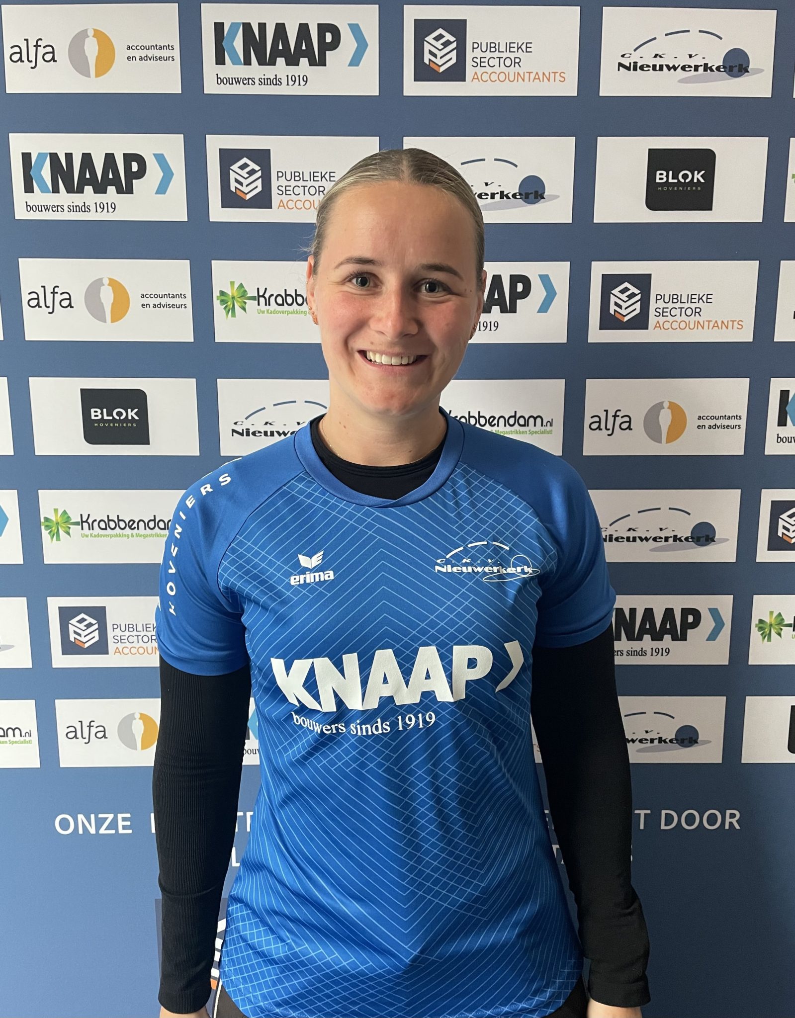 Emma Collée gaat weer korfballen! - CKV Nieuwerkerk